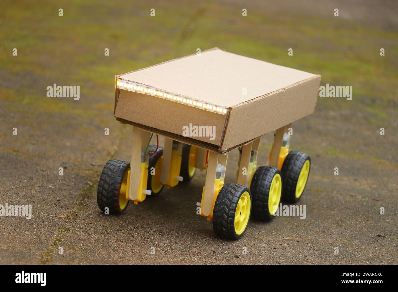Working prototype of a robot car or a wifi car that can be controlled ...