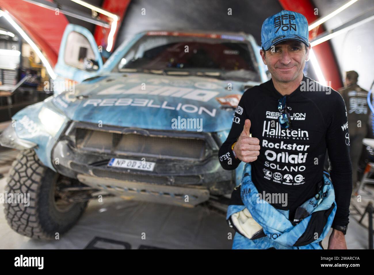DUMAS Romain (fra), Rebellion Racing, Toyota Hilux, FIA Ultimate ...