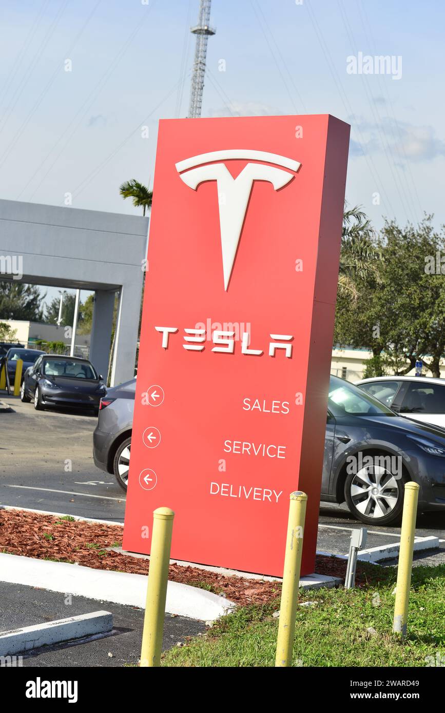 Miami, USA. 05th Jan, 2024. MIAMI, FLORIDA - JANUARY 05: Exterior ...