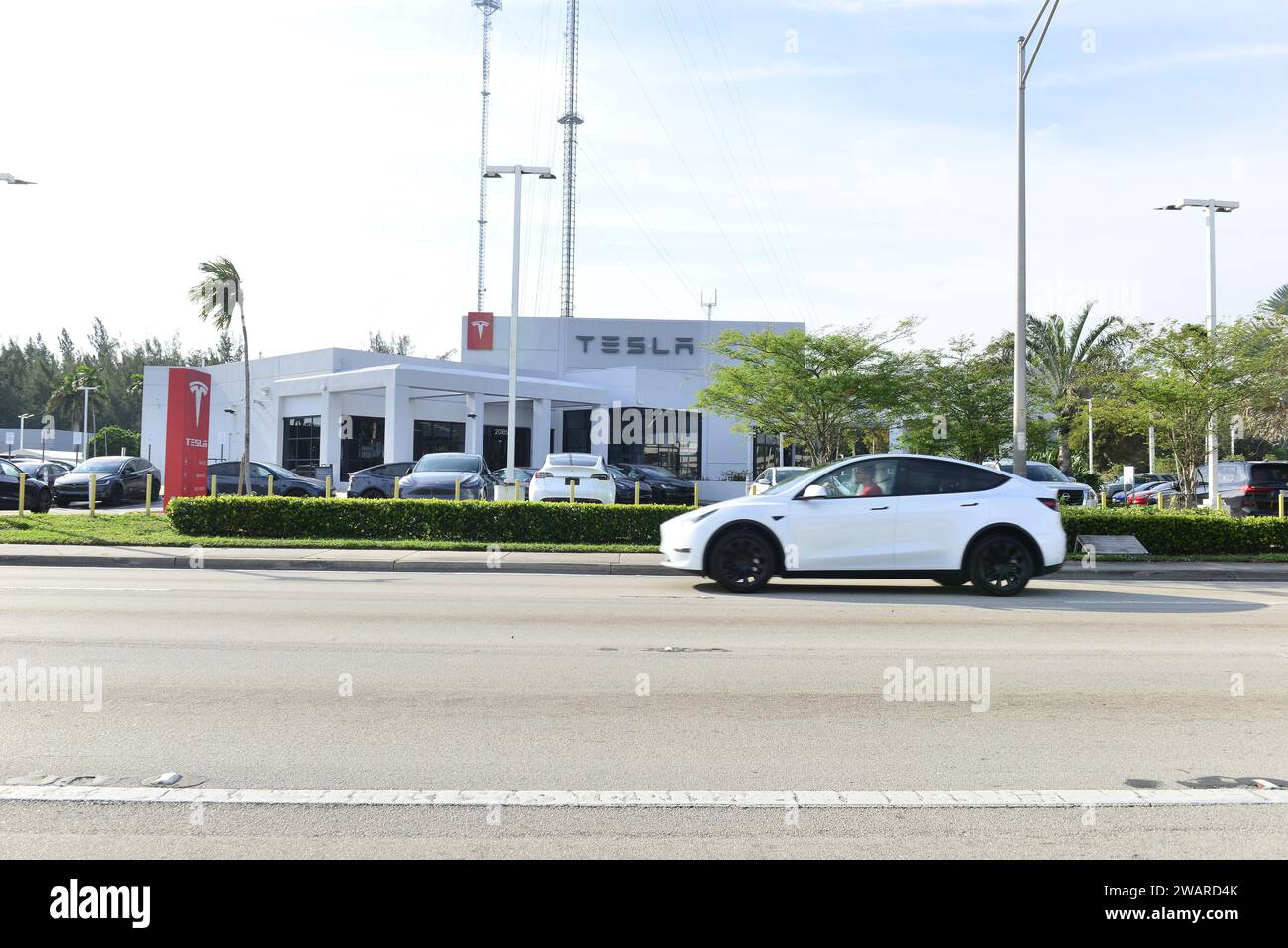Miami, USA. 05th Jan, 2024. MIAMI, FLORIDA - JANUARY 05: Exterior view ...