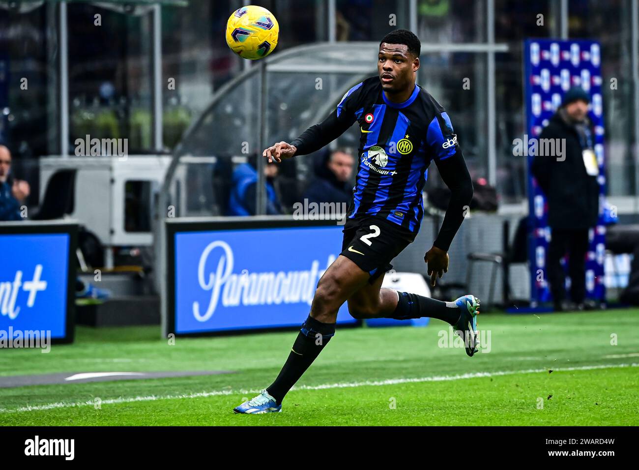 Milan, Italy. 6th Jan 2024. during the Italian Serie A football match ...