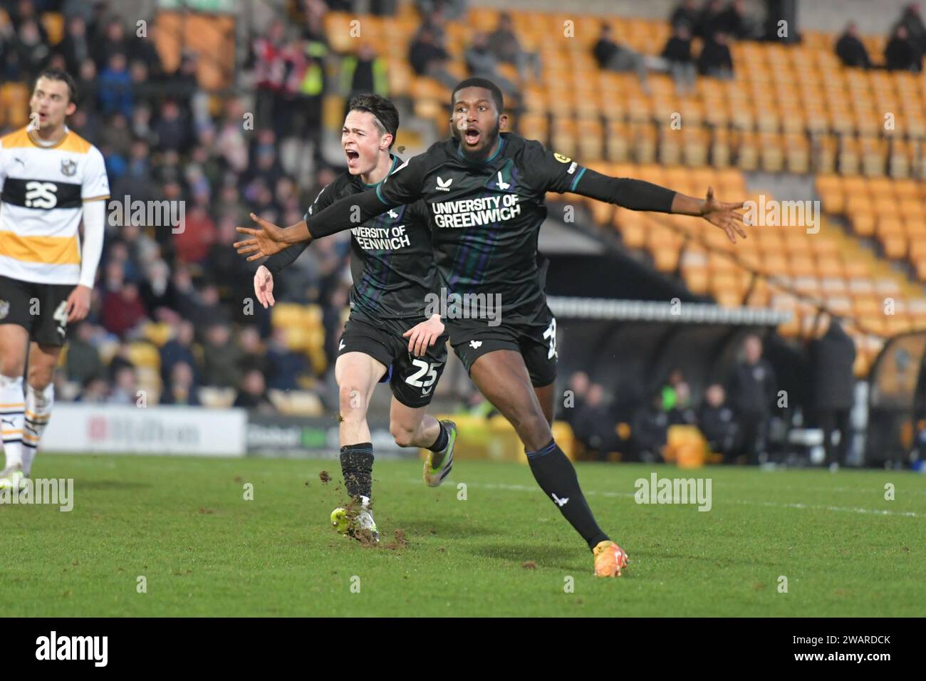 Stoke-on-Trent, England. 6th Jan 2024. Daniel Kanu of Charlton Athletic ...