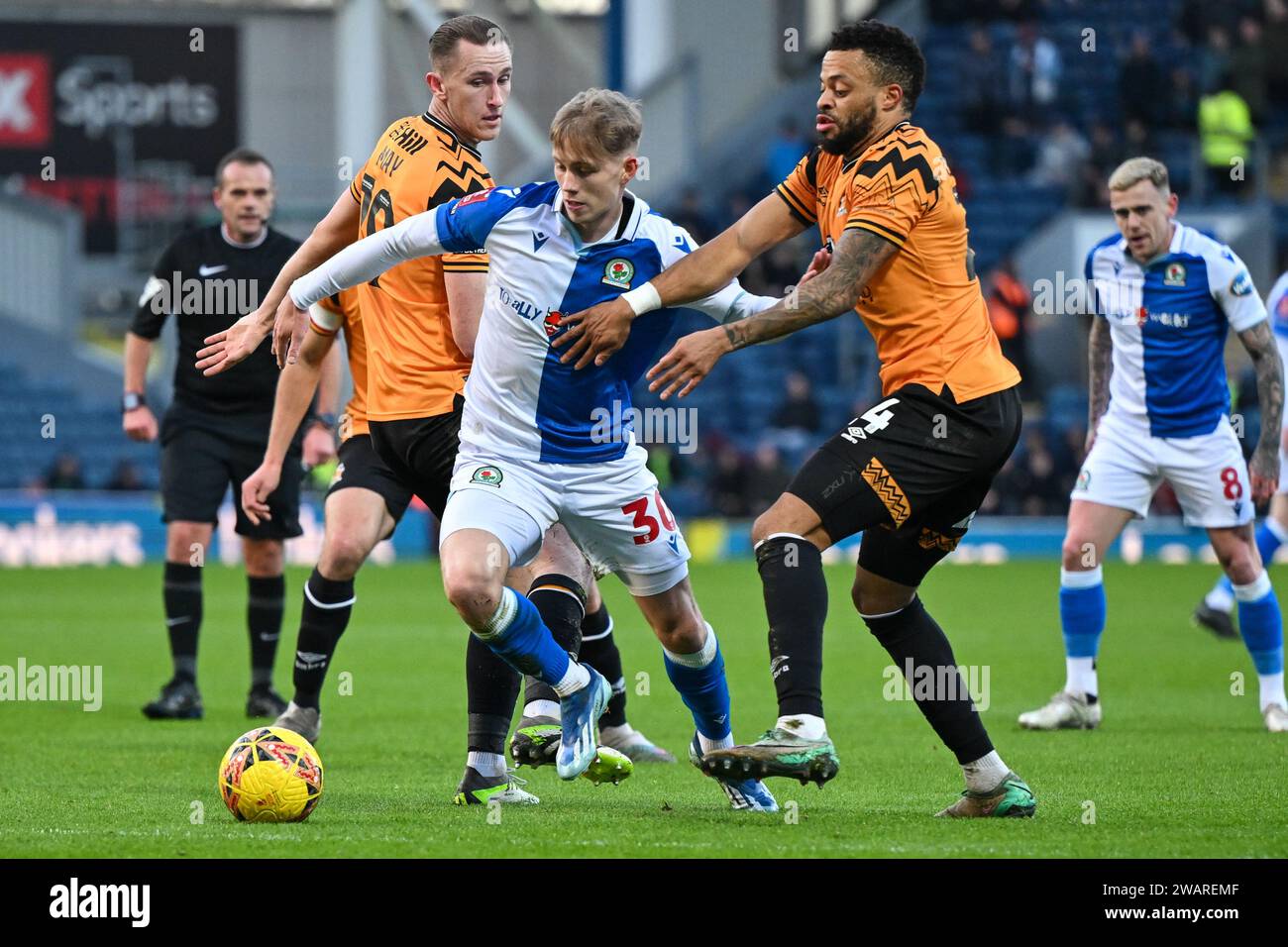 Ewood Park, Blackburn, UK. 6th Jan, 2024. FA Cup Third Round Football ...