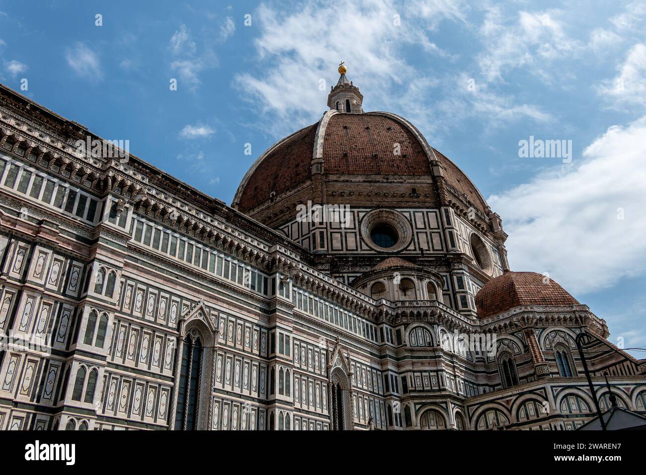Florence, Italy, July 25, 2023. Metropolitan Cathedral Basilica of ...