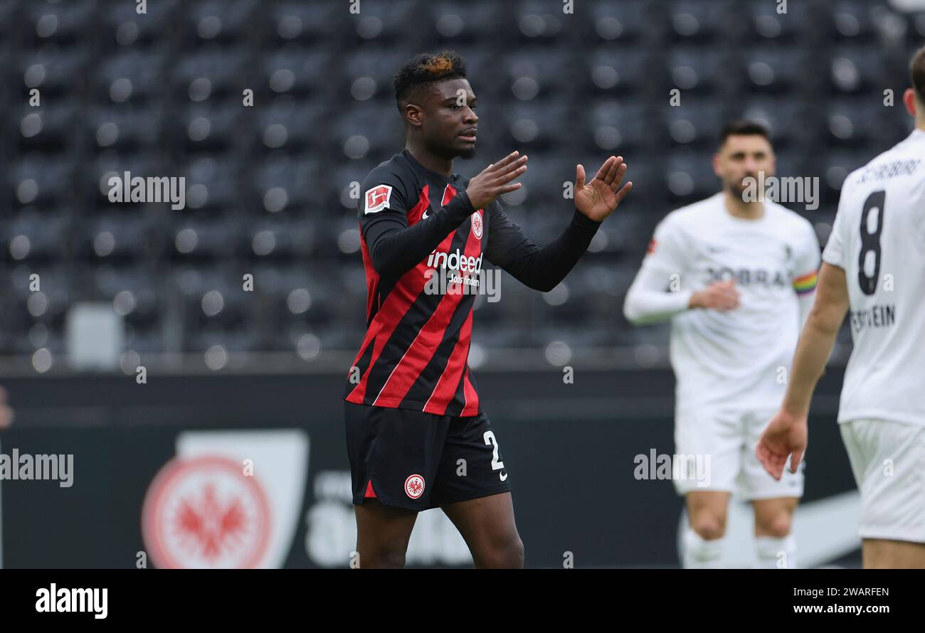 06.01.2024, Fussball Testspiel, Eintracht Frankfurt - SC Freiburg ...