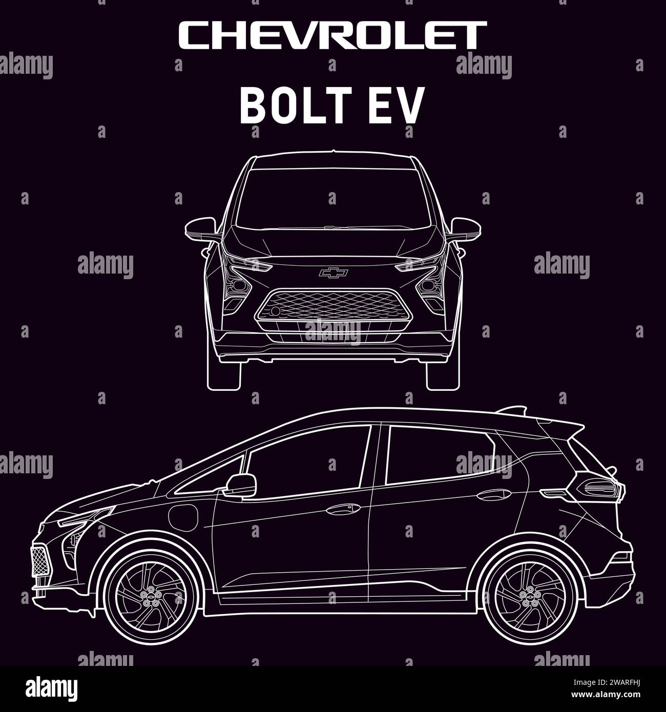 Classic camaro Stock Vector Images - Alamy