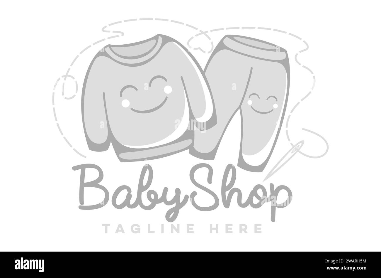 Modern baby shop logo. Vector illustration Stock Vector Image & Art - Alamy