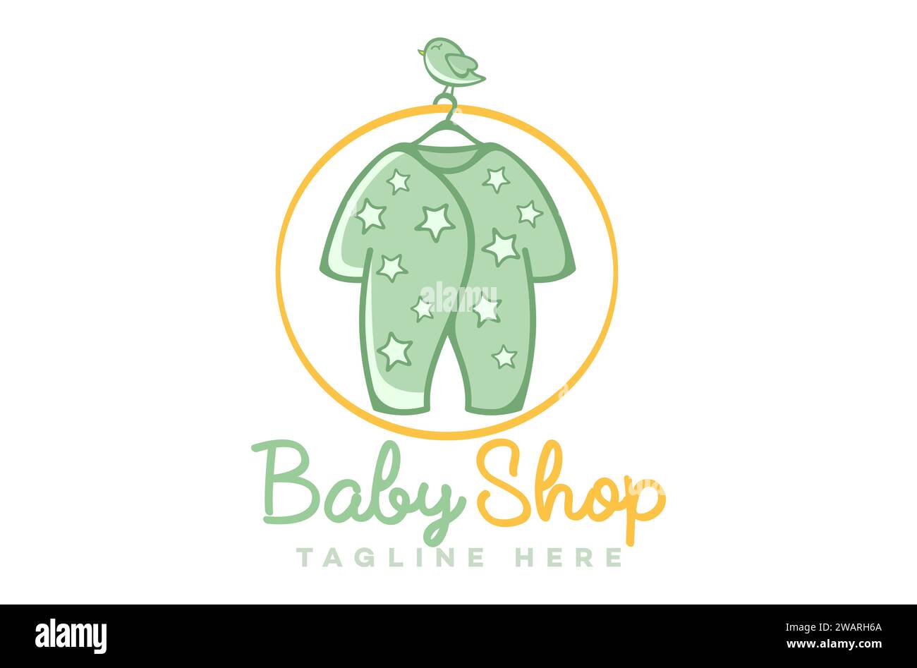 Modern baby shop logo. Vector illustration Stock Vector Image & Art - Alamy
