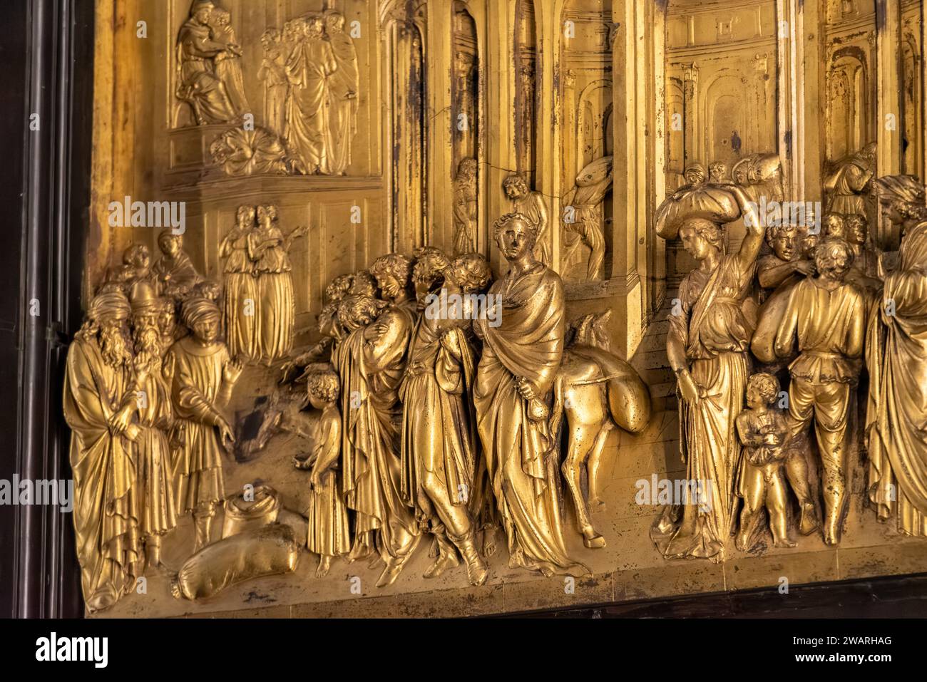 FLORENCE, ITALY - SEPTEMBER 18, 2023 - Scenes of St Johns life on the ...