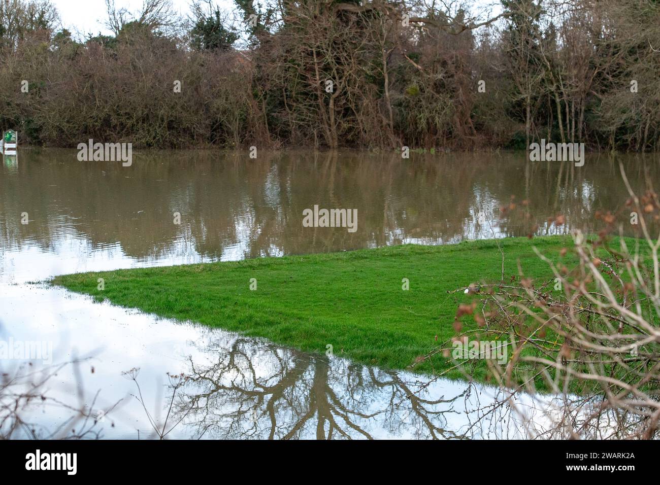 Datchet, Berkshire, UK. 6th January, 2024. Datchet Golf Club in Datchet ...