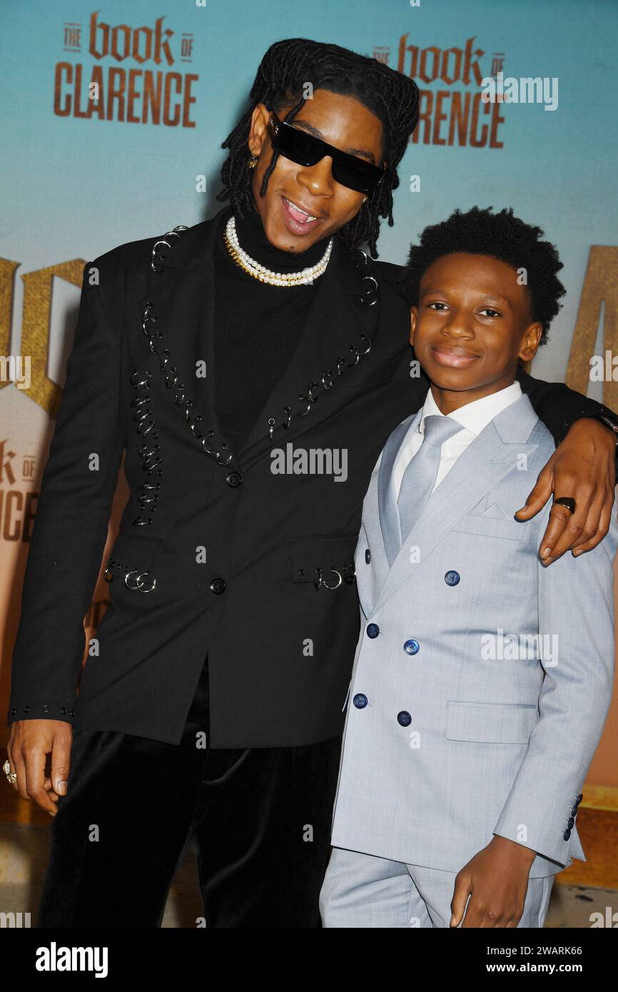 LOS ANGELES, CALIFORNIA - JANUARY 05: (L-R) RJ Cyler and Chase Dillon ...