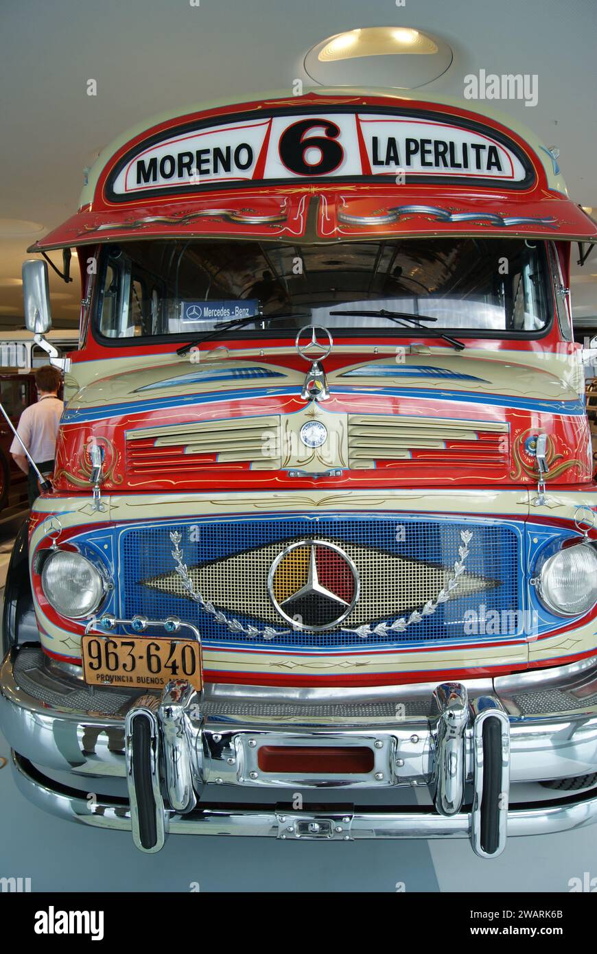 Stuttgart, Germany - 28 August 2010: A 1969 LO 1112 Mercedes-Benz bus ...