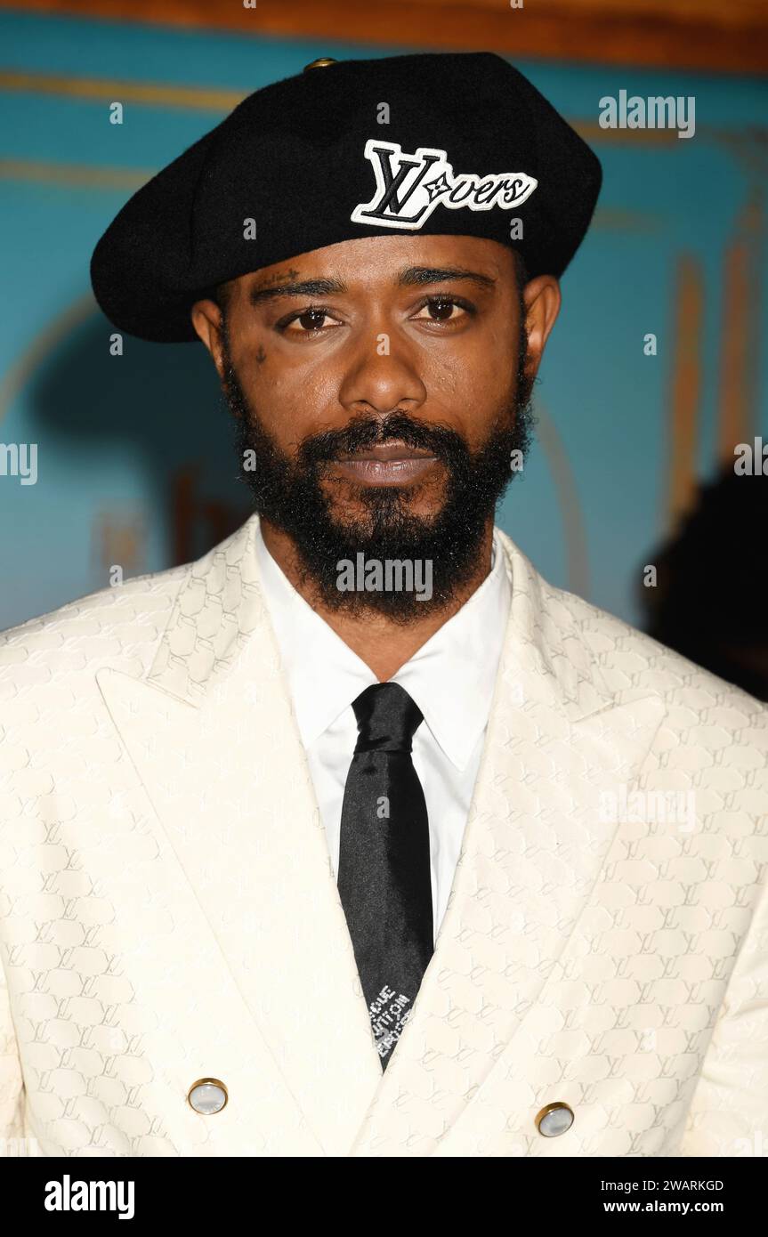 LOS ANGELES, CALIFORNIA - JANUARY 05: LaKeith Stanfield attends the Los ...
