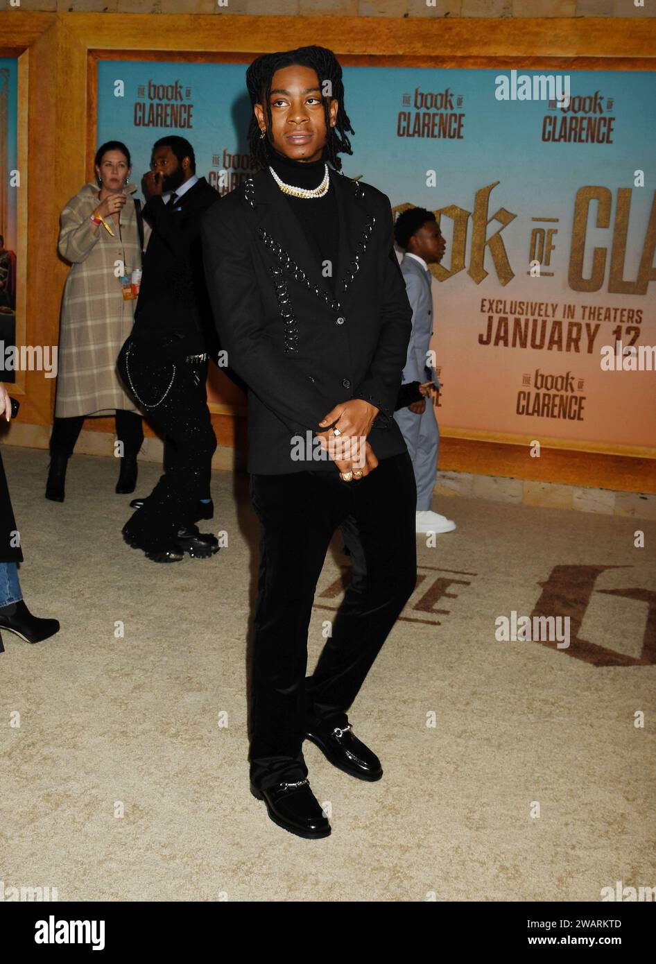 LOS ANGELES, CALIFORNIA - JANUARY 05: RJ Cyler attends the Los Angeles ...