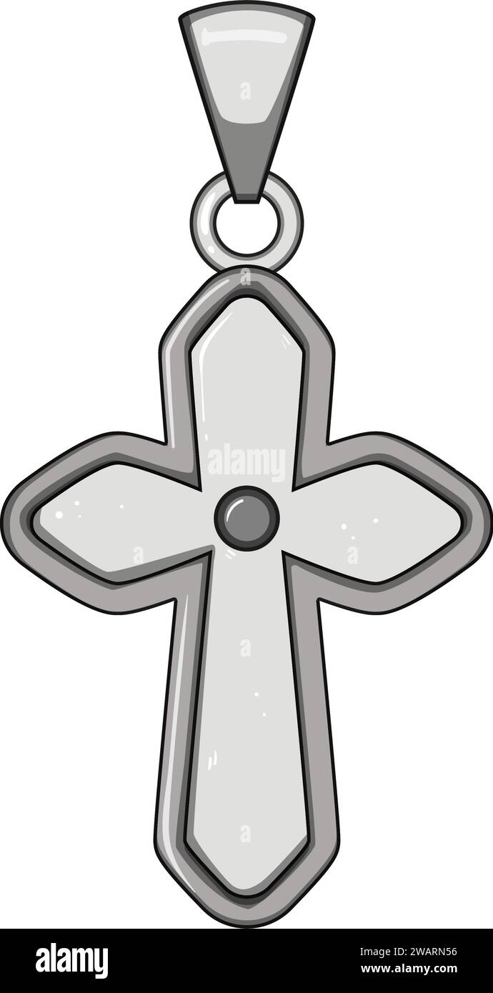 holy cross christian cartoon vector illustration Stock Vector Image ...