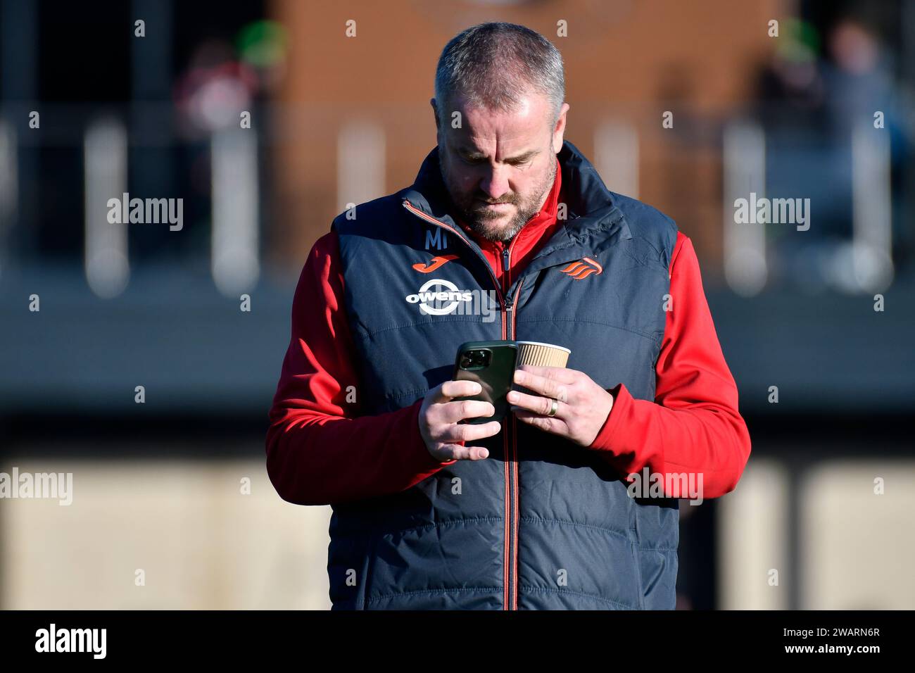 Goalkeeping coach martyn margetson hi-res stock photography and images ...