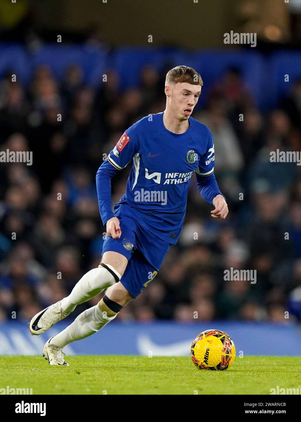 Chelsea's Cole Palmer during the Emirates FA Cup Third Round match at ...