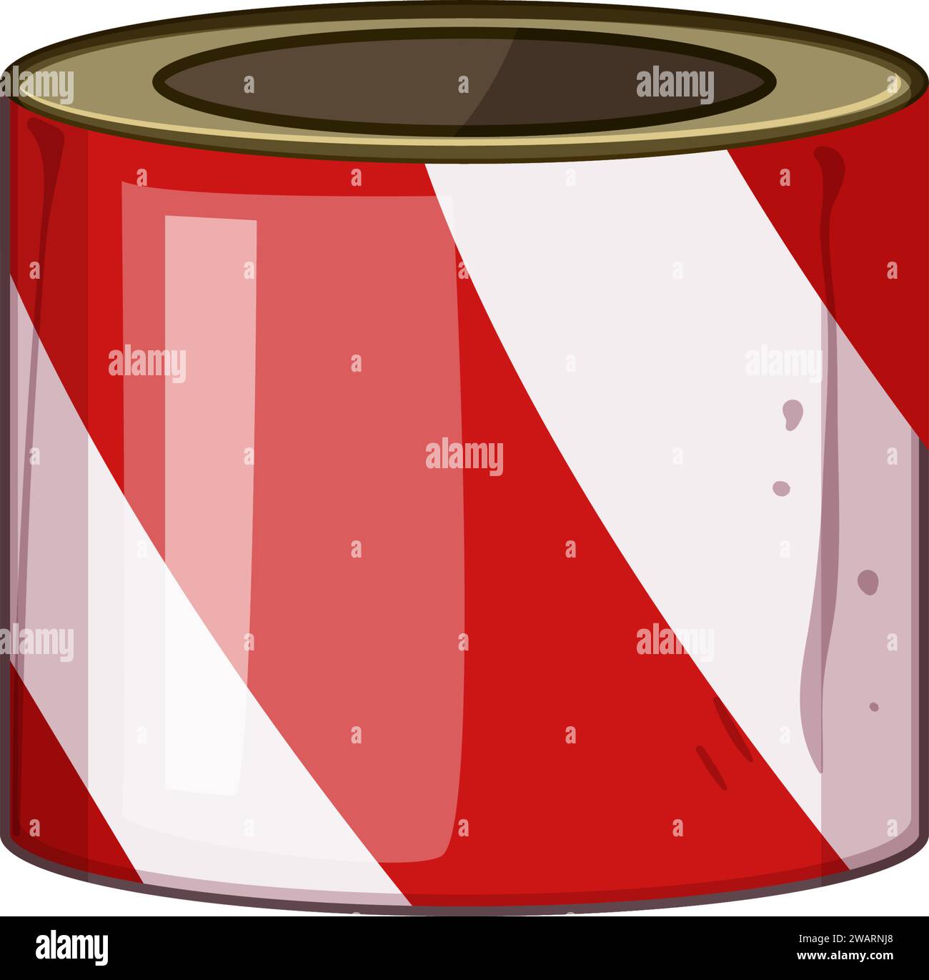 police danger tape cartoon vector illustration Stock Vector Image & Art ...