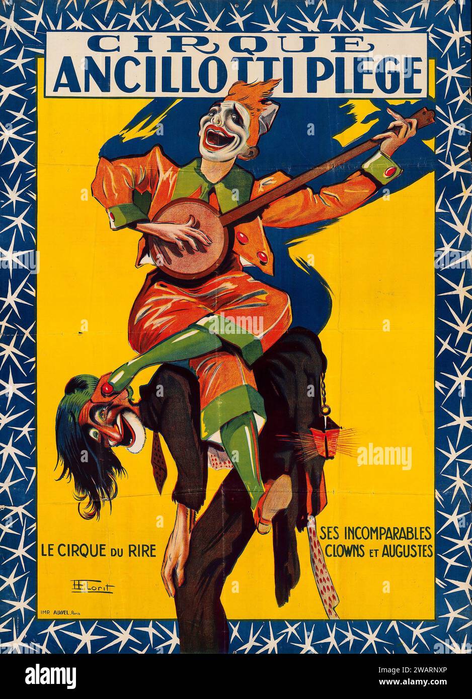 Vintage French Circus Posters