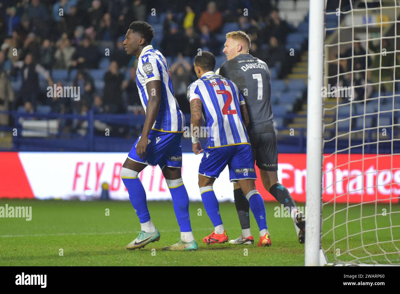 Cameron Dawson of Sheffield Wednesday saves his 2nd penalty of the game ...