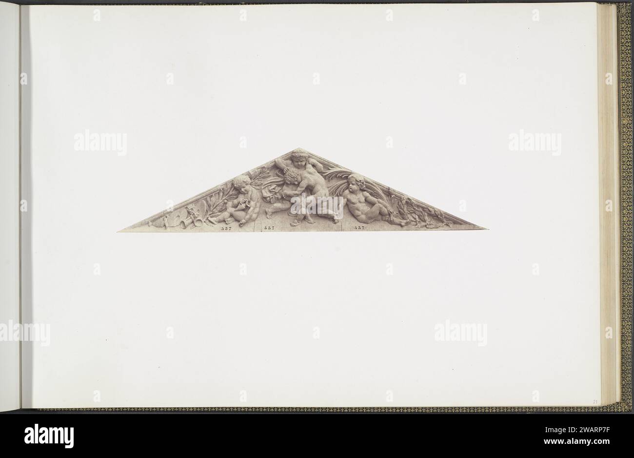 GIPS models for sculptures on the Palais du Louvre: "La Lutte" by ...