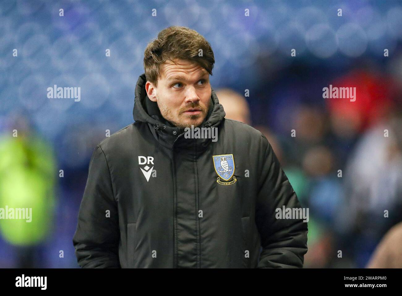 Sheffield, UK. 06th Jan, 2024. Sheffield Wednesday Manager Danny Rohl ...