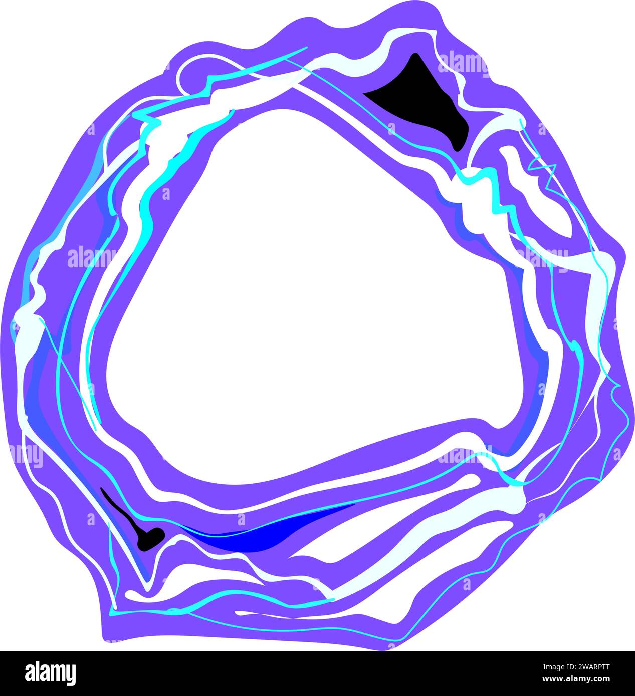 effect electric orb cartoon vector illustration Stock Vector Image ...