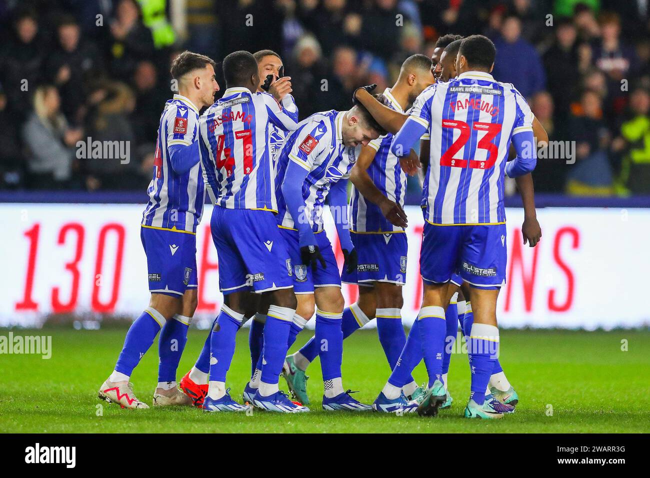 Sheffield, UK. 06th Jan, 2024. Sheffield Wednesday midfielder Josh ...