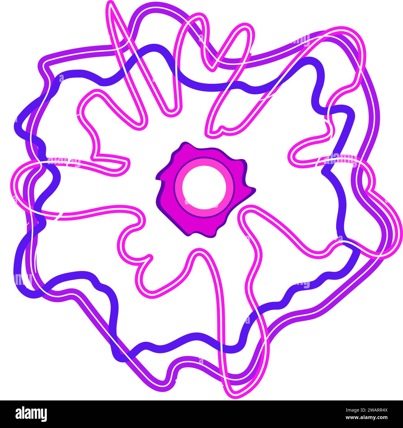 magic electric orb cartoon vector illustration Stock Vector Image & Art ...