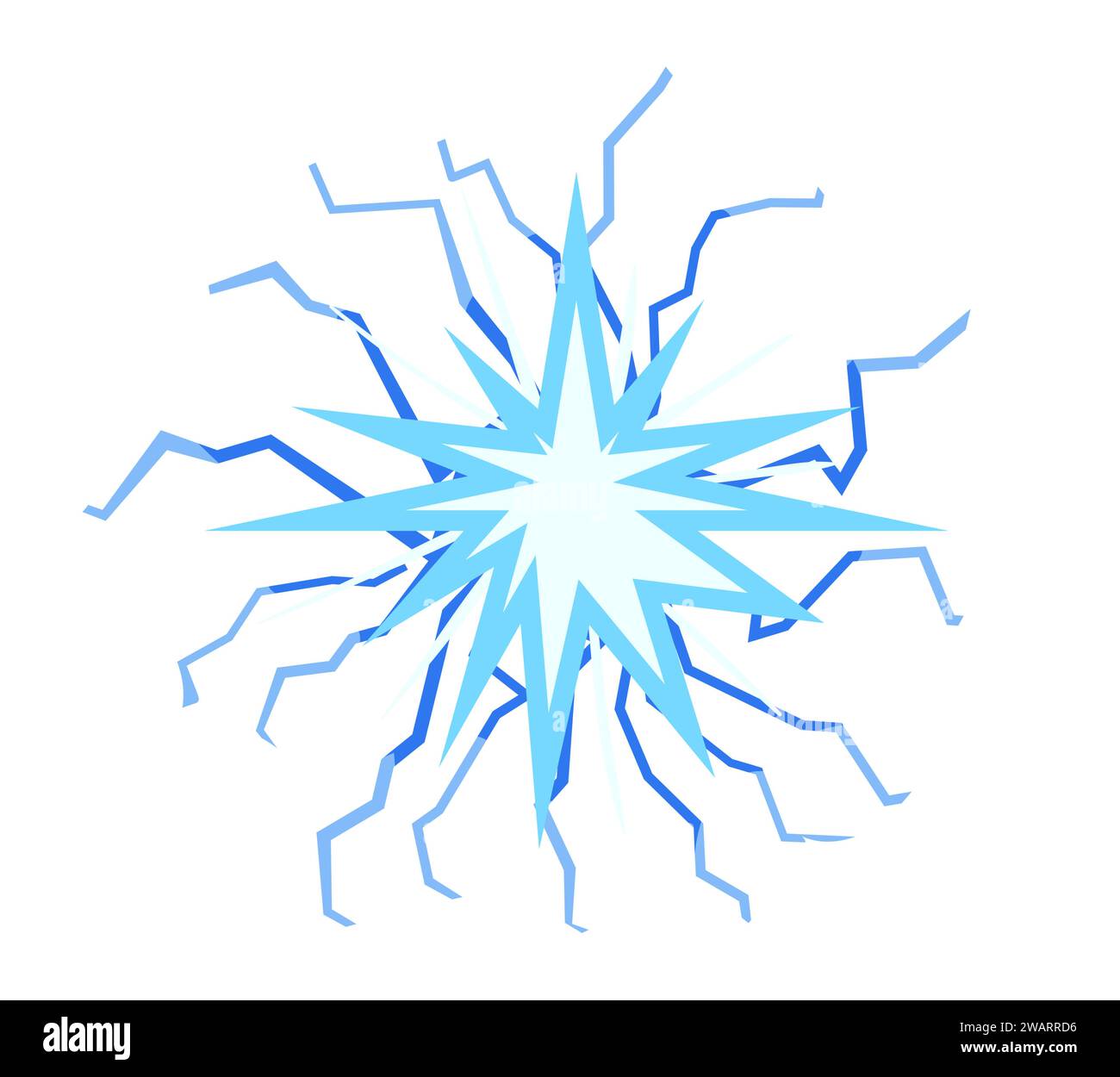 space electric orb cartoon vector illustration Stock Vector Image & Art ...