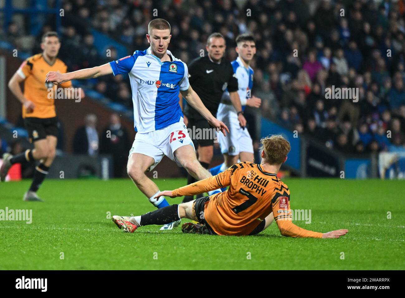 Ewood Park, Blackburn, UK. 6th Jan, 2024. FA Cup Third Round Football ...