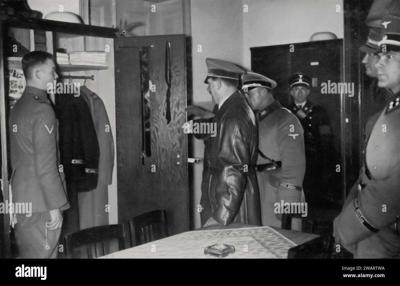 Hitlers leibstandarte inspection hi-res stock photography and images ...