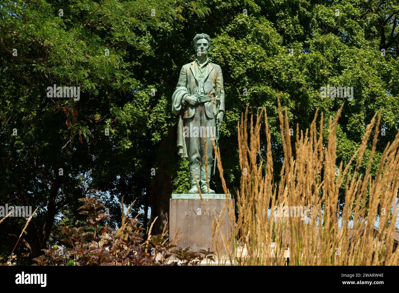 Dixon, Illinois - United States - August 16th, 2023: The Lincoln ...