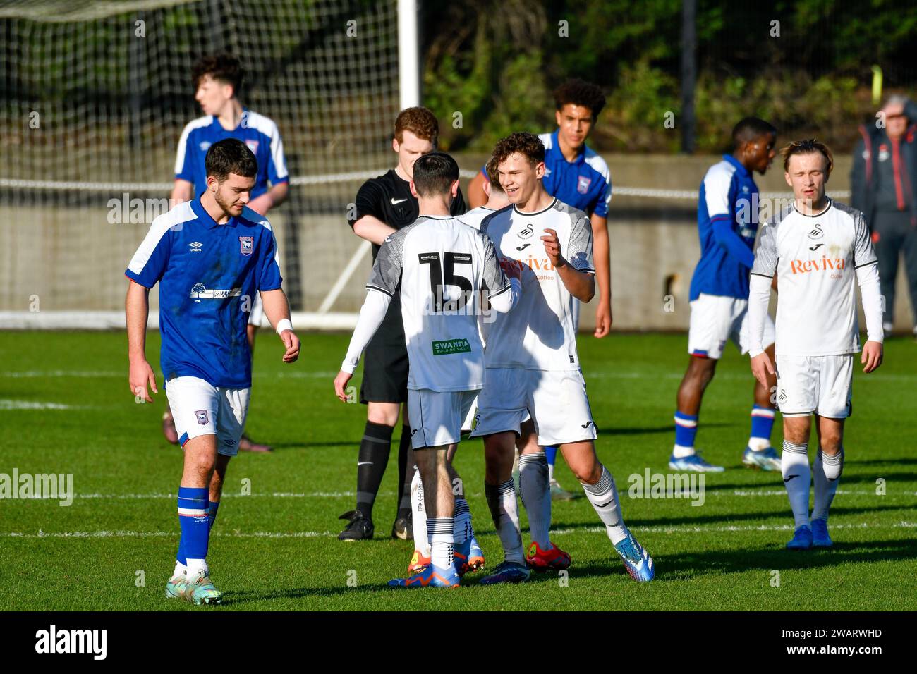 Football match under 15 youth hi-res stock photography and images - Alamy