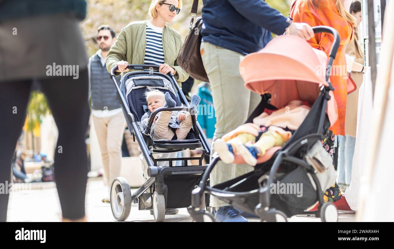 Pushing his mother hi-res stock photography and images - Alamy