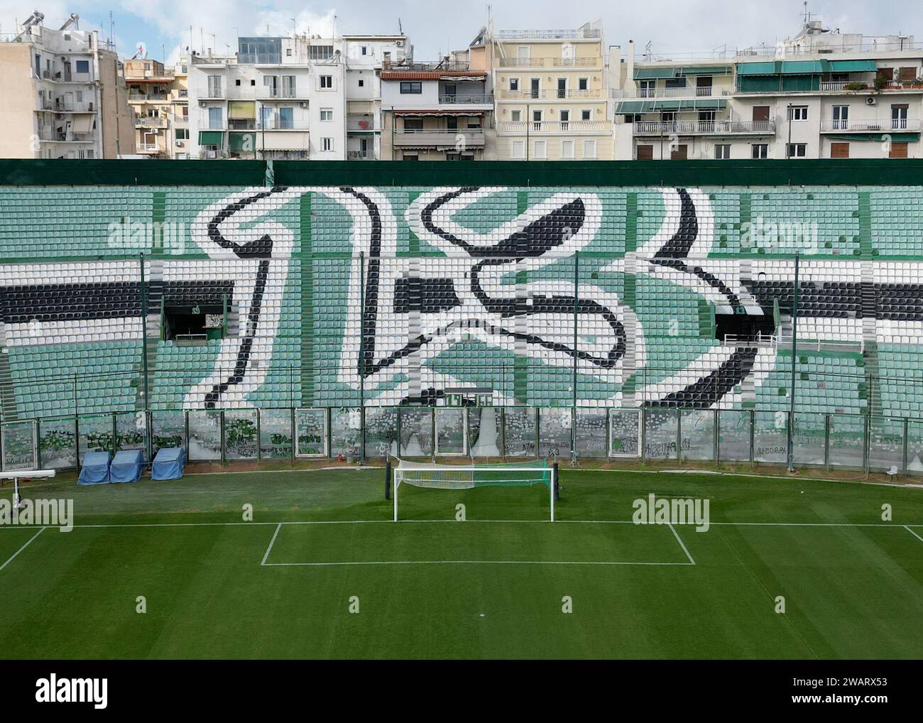 Greek soccer venues hi-res stock photography and images - Alamy