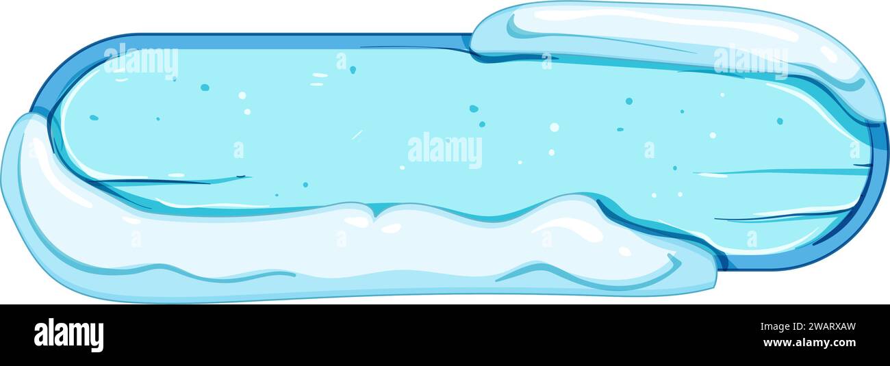 stone ice game button cartoon vector illustration Stock Vector Image ...