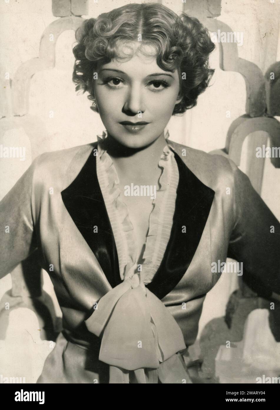 Danish actress in a movie scene, Denmark 1930s Stock Photo - Alamy