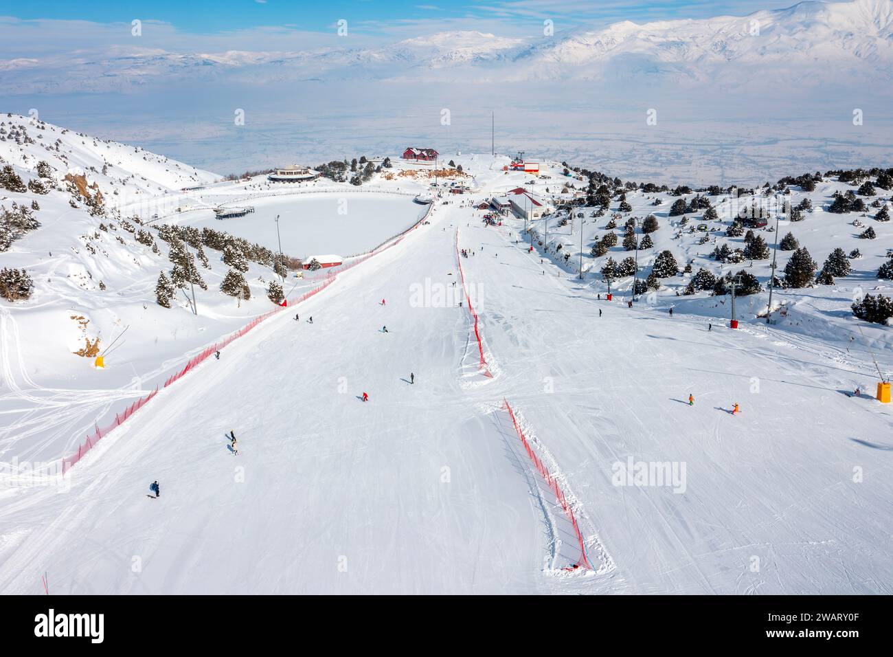 Ergan Ski Resort View, Erzincan, Turkey Stock Photo - Alamy