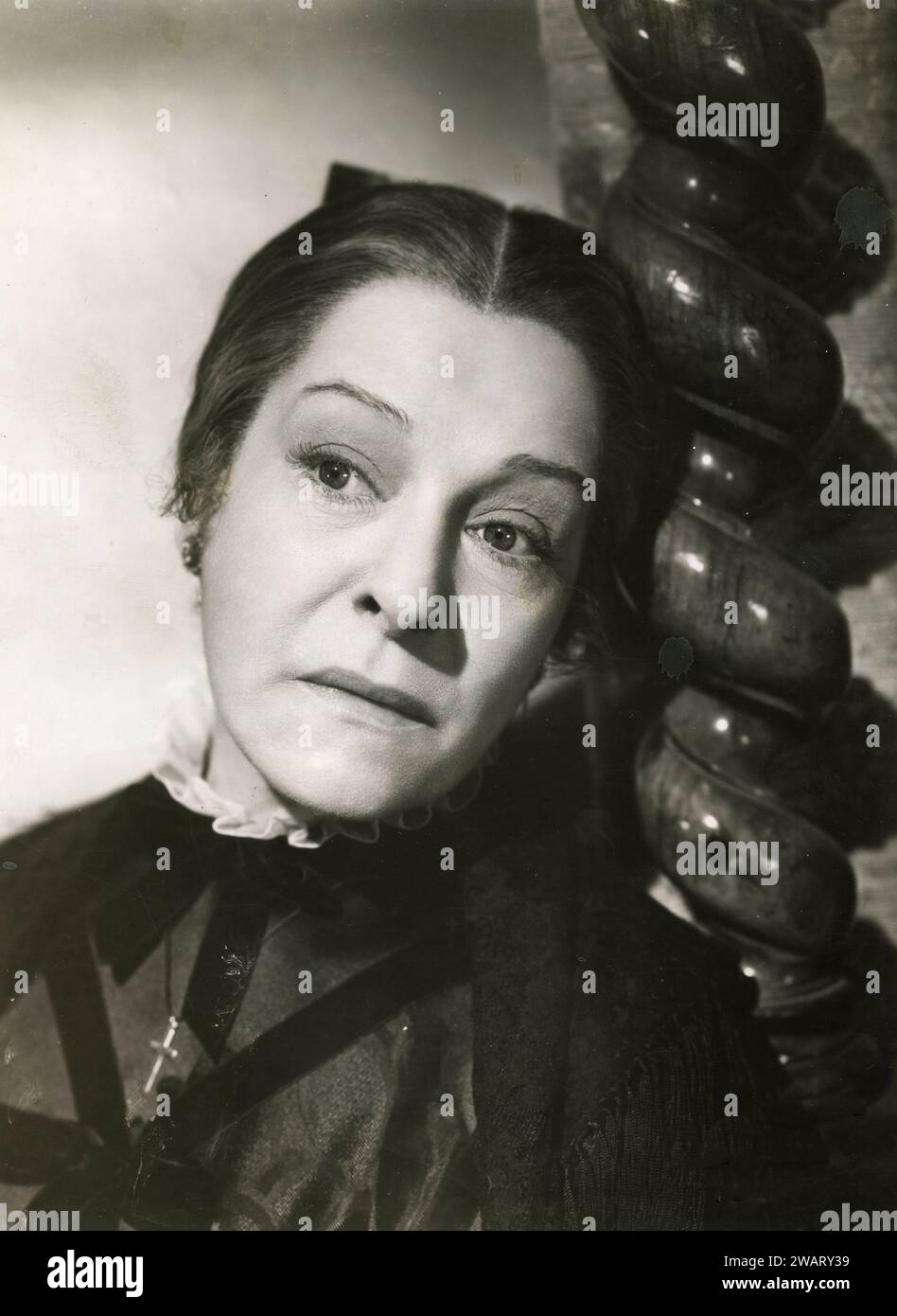 Danish actress in a movie scene, Denmark 1940s Stock Photo - Alamy
