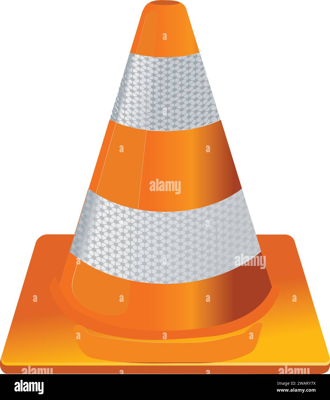 Obstacle cone Stock Vector Images - Alamy