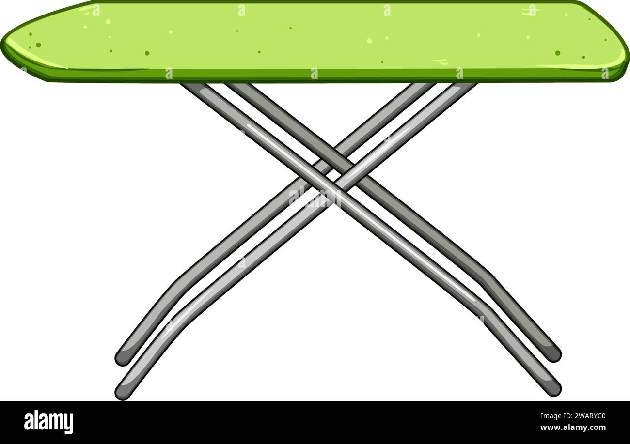 shirt ironing board cartoon vector illustration Stock Vector Image ...
