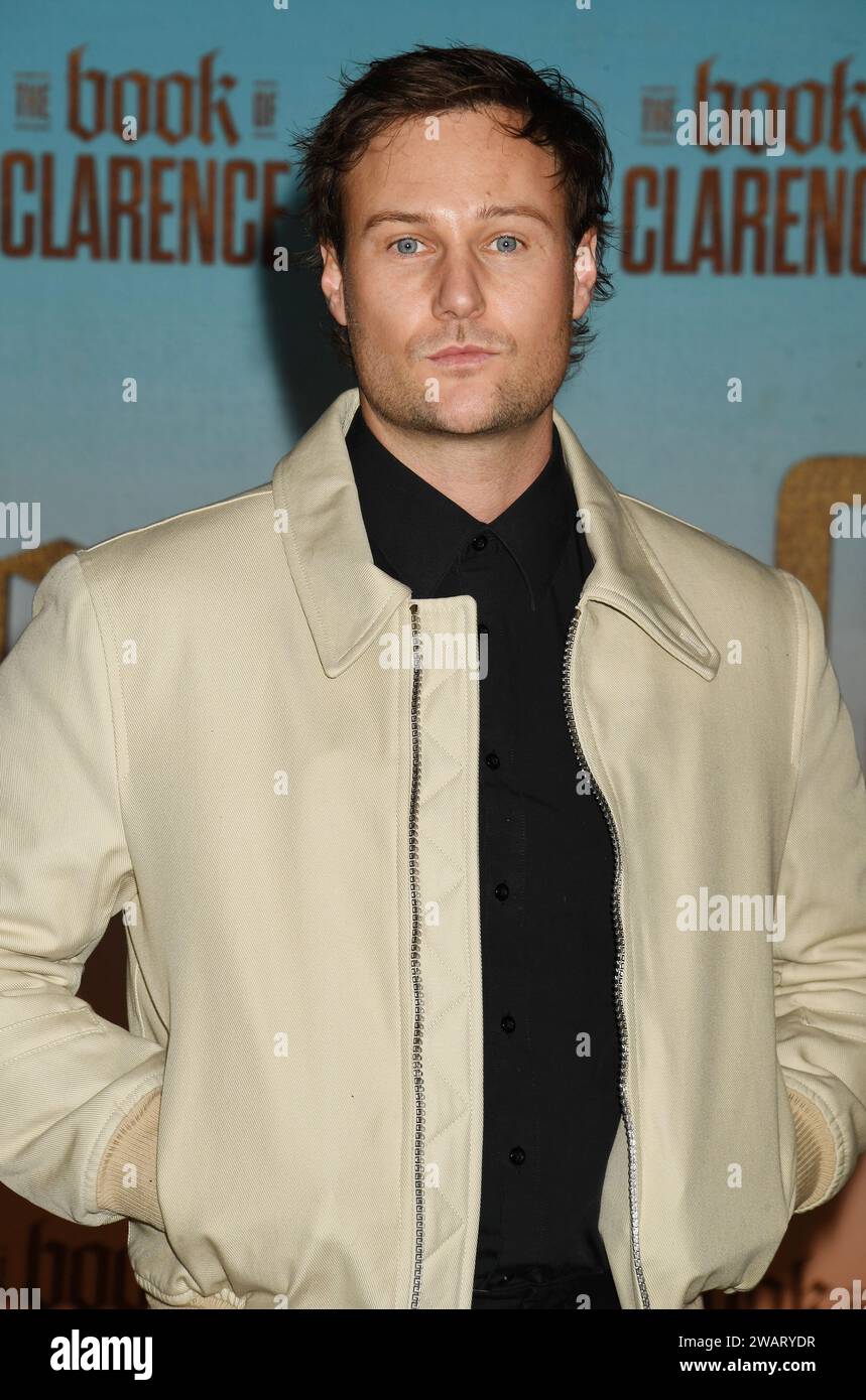 LOS ANGELES, CALIFORNIA - JANUARY 05: Jordan Patrick Smith attends the Los Angeles Premiere of ...