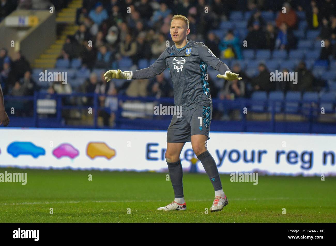 Cameron Dawson of Sheffield Wednesday during the Emirates FA Cup Third ...