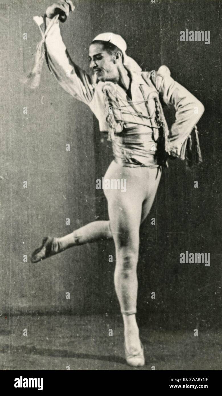 Georgian ballet dancer and choreographer Vakhtang Chabukiani in ...