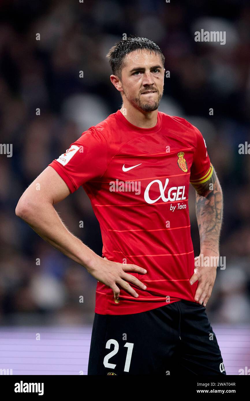 MADRID, SPAIN - JANUARY 03: Antonio Jose Raíllo of RCD Mallorca during ...