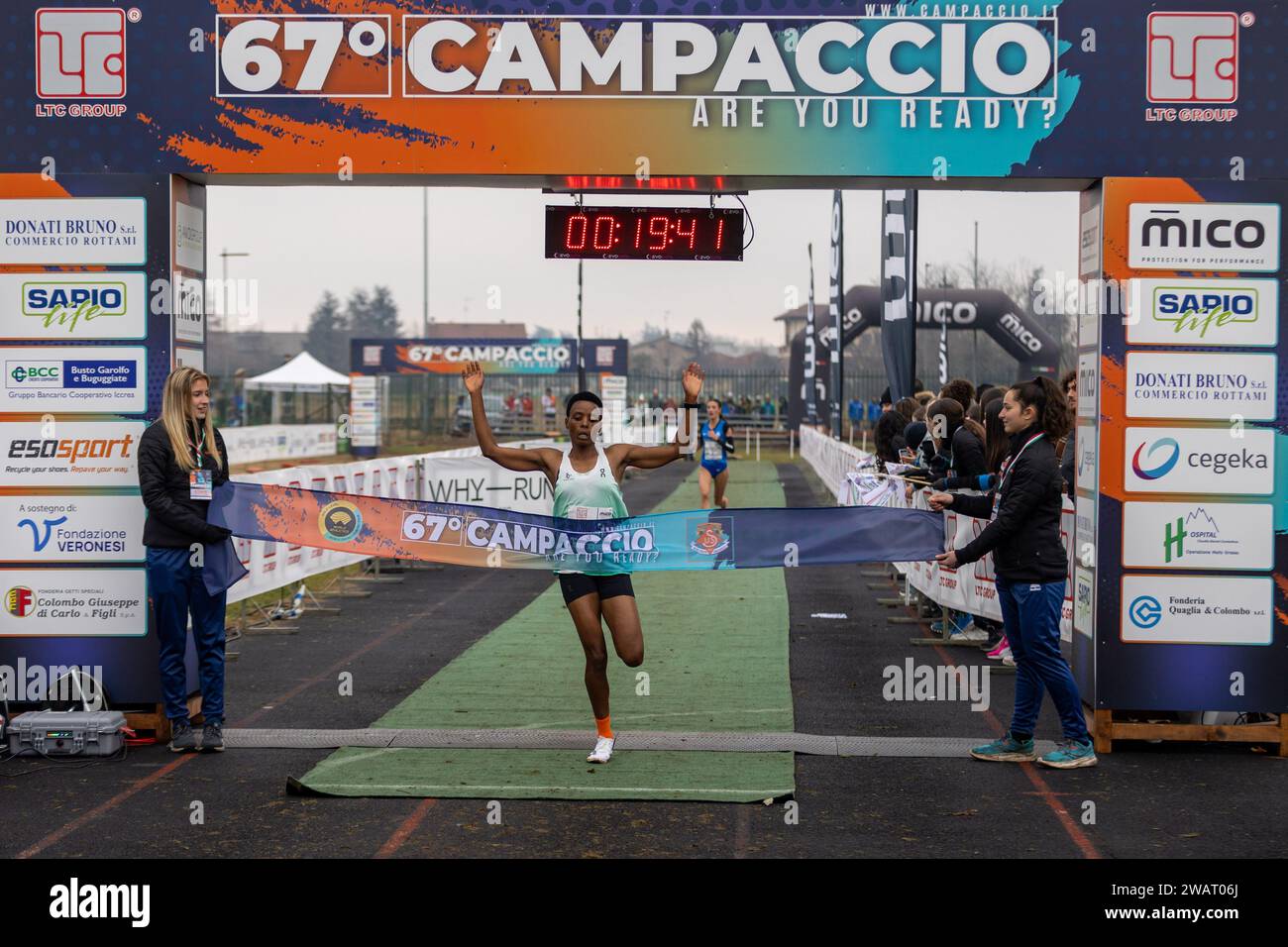 NIYOMUKUNZI FRANCINE, 1st classified Women International, Campaccio ...