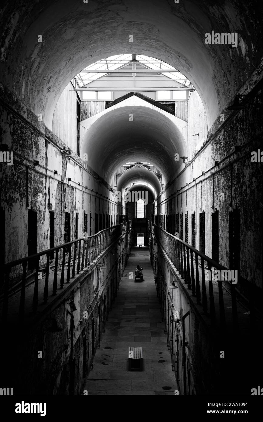 Inside Eastern State Penitentiary Stock Photo - Alamy