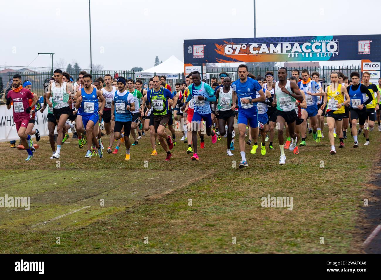 Starting Men International Campaccio World Athetics Gold Level Cross ...