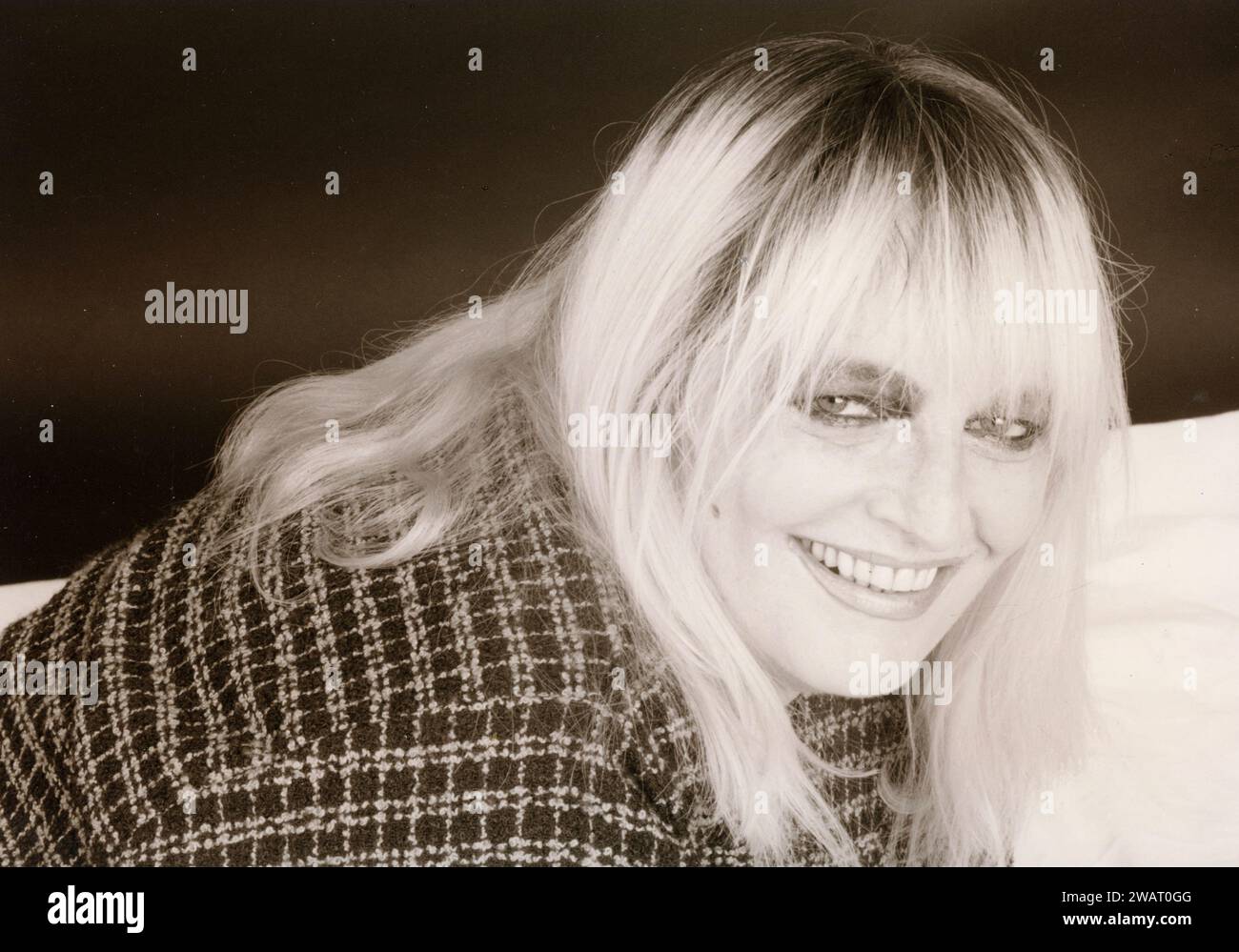 Italian singer and actress Gabriella Ferri, Italy 1980s Stock Photo - Alamy